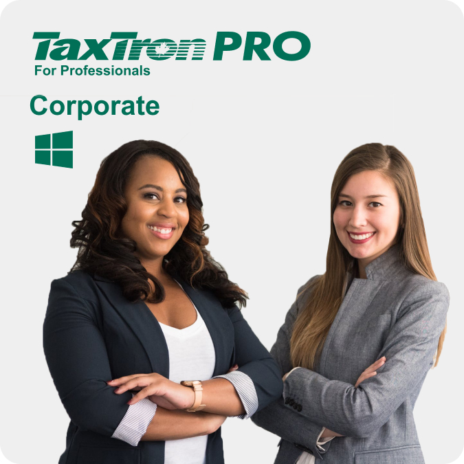 TaxTron T2 Corporate For Windows (Single License)